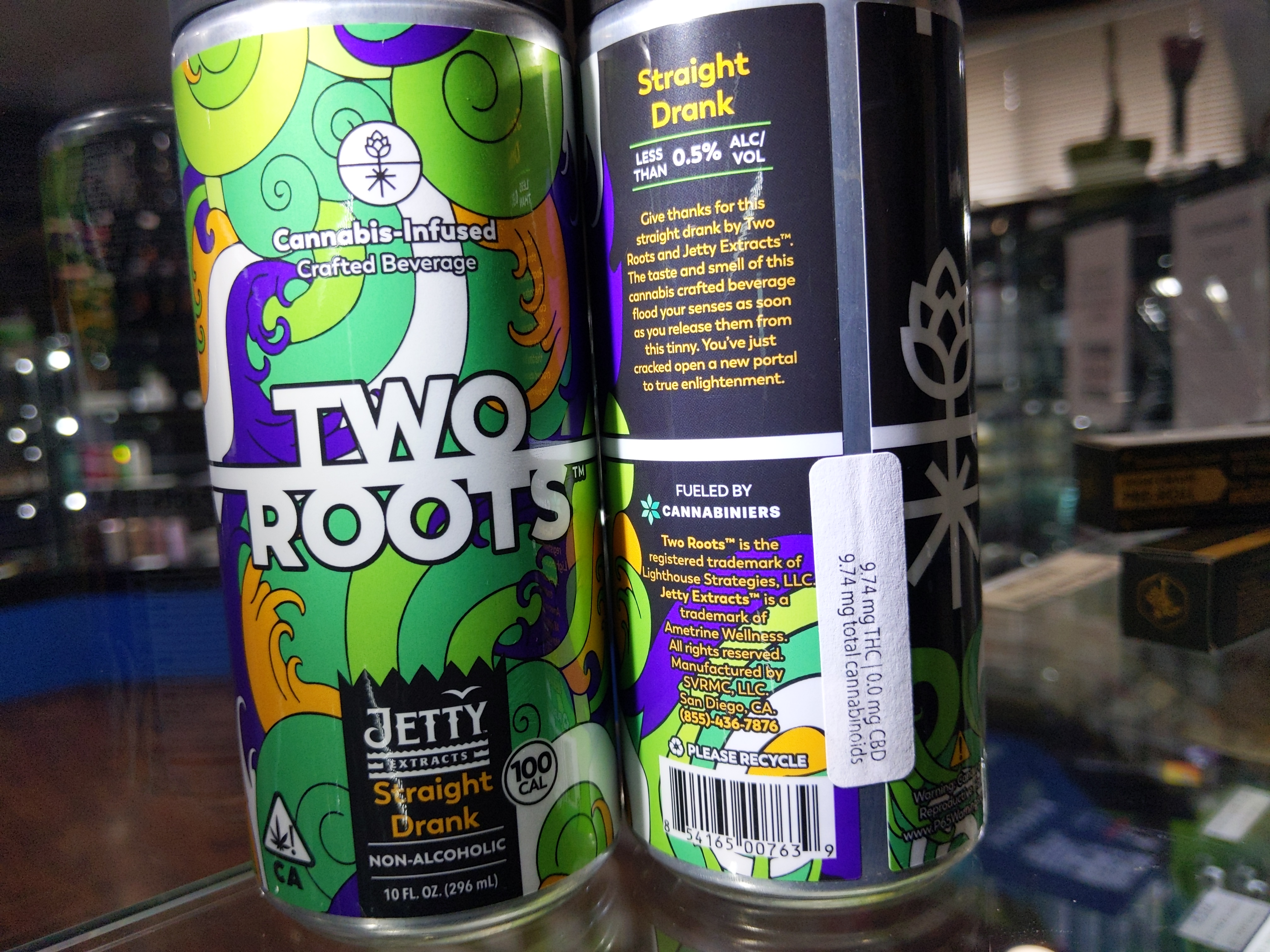 Two Roots Straight Drank Beverage 10mg | Kure Wellness | Cannabis ...