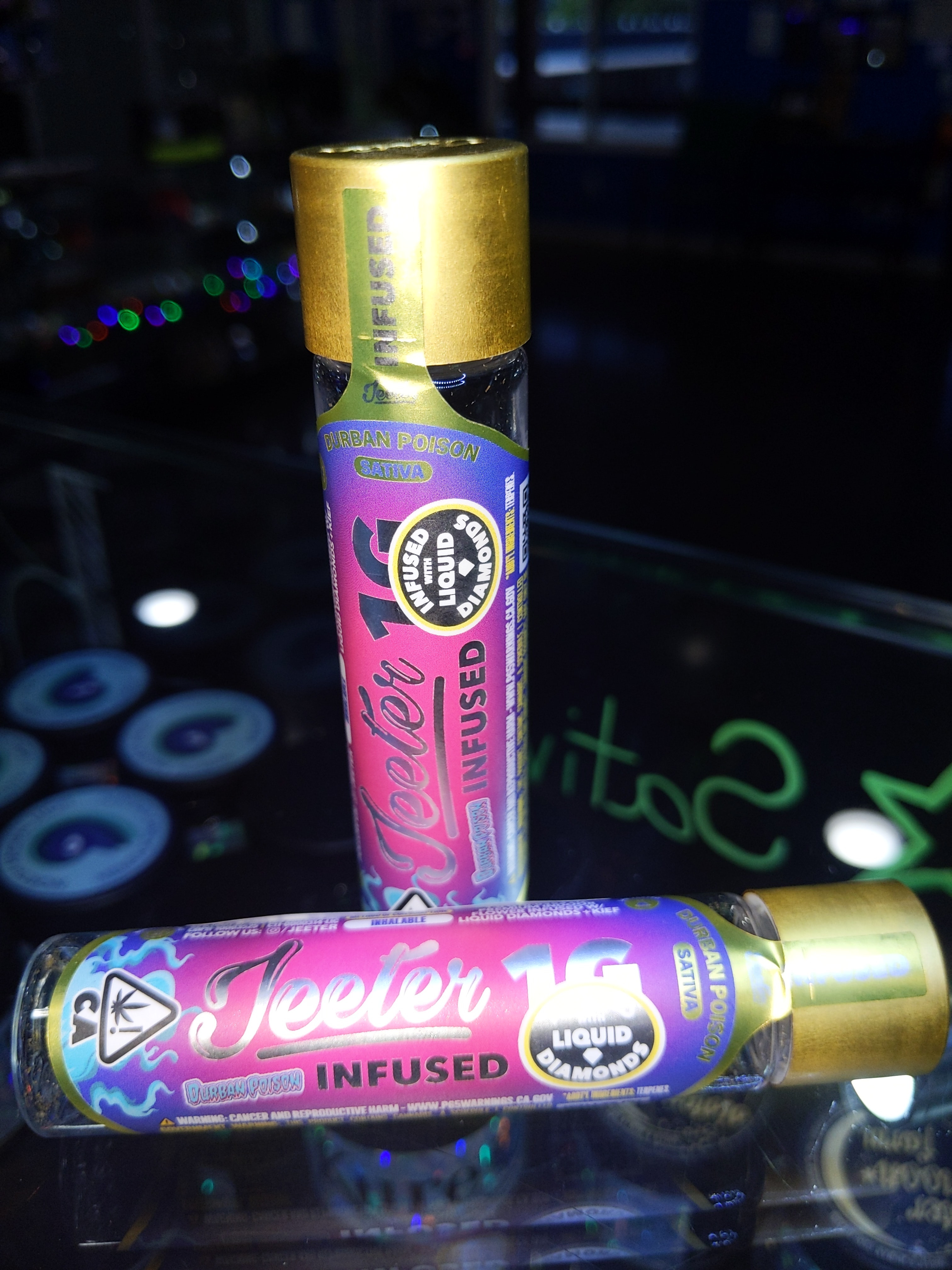 Infused Jeeter Durban Poison 1g Preroll | Kure Wellness | Medical ... Infused Jeeter Durban Poison 1g Preroll | Kure Wellness | Medical ...