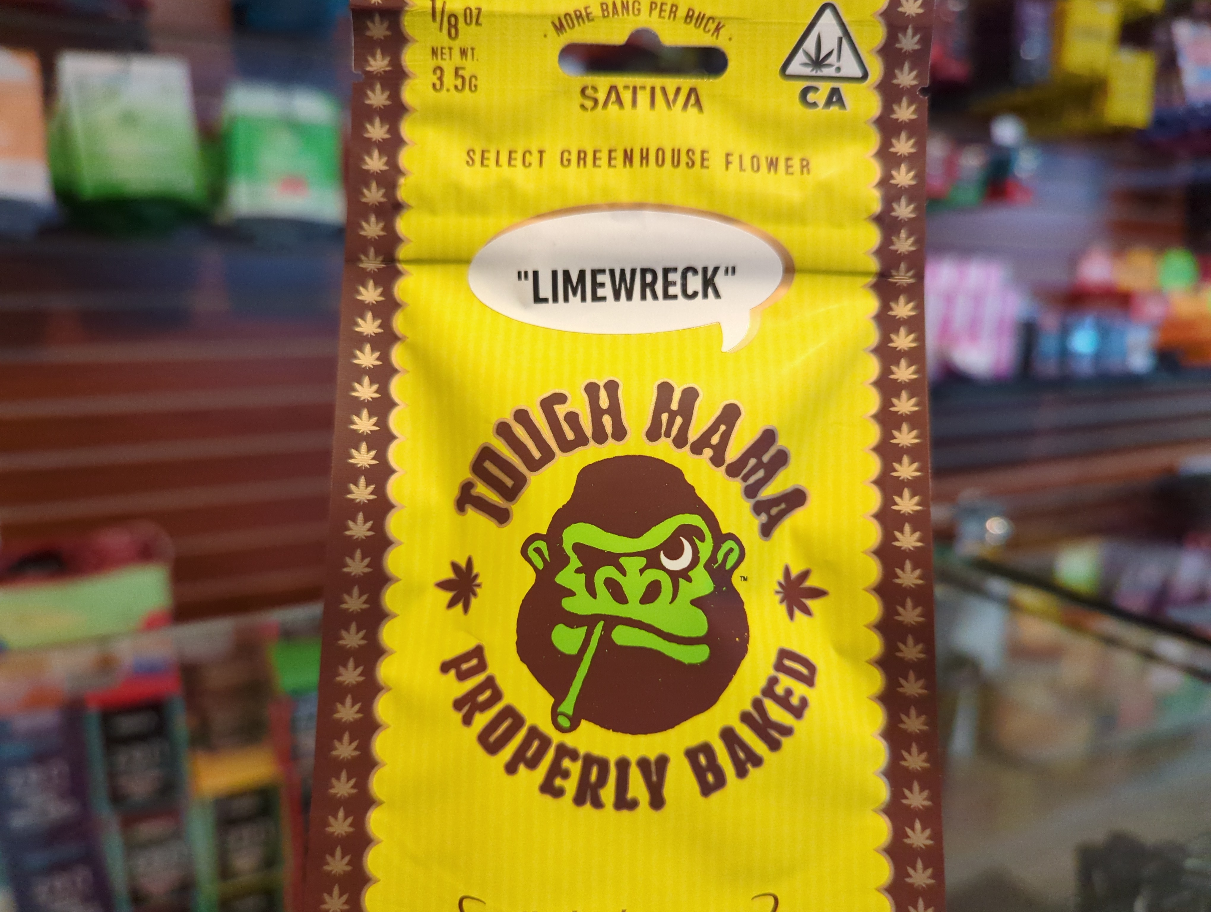 Tough Mama Limewreck 3.5g Flower | Kure Wellness | Cannabis Dispensary ...