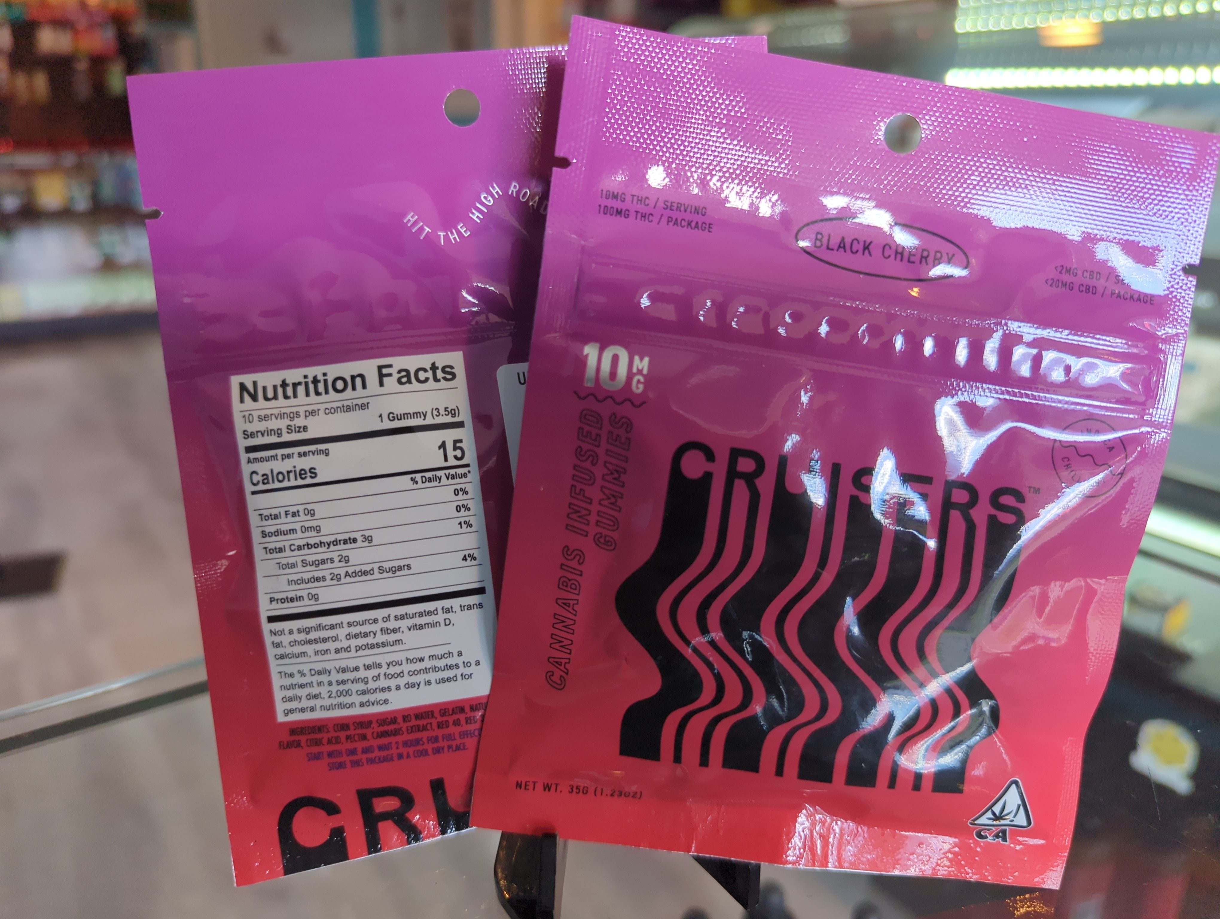 Cruisers Black Cherry 100mg Edibles | Kure Wellness | Cannabis ...