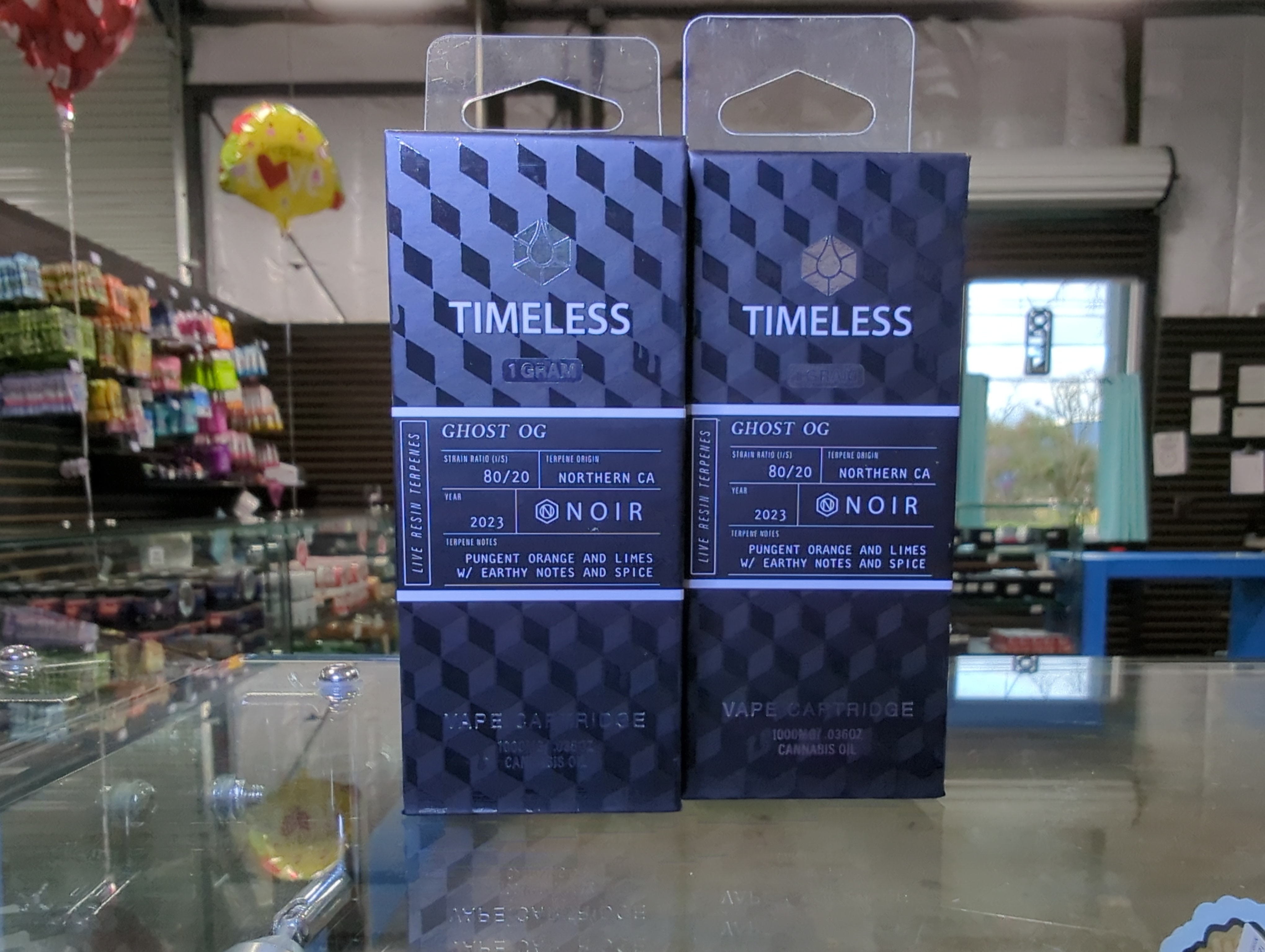 Timeless Noir Ghost OG 1g Live Resin Cartridge | Kure Wellness ...