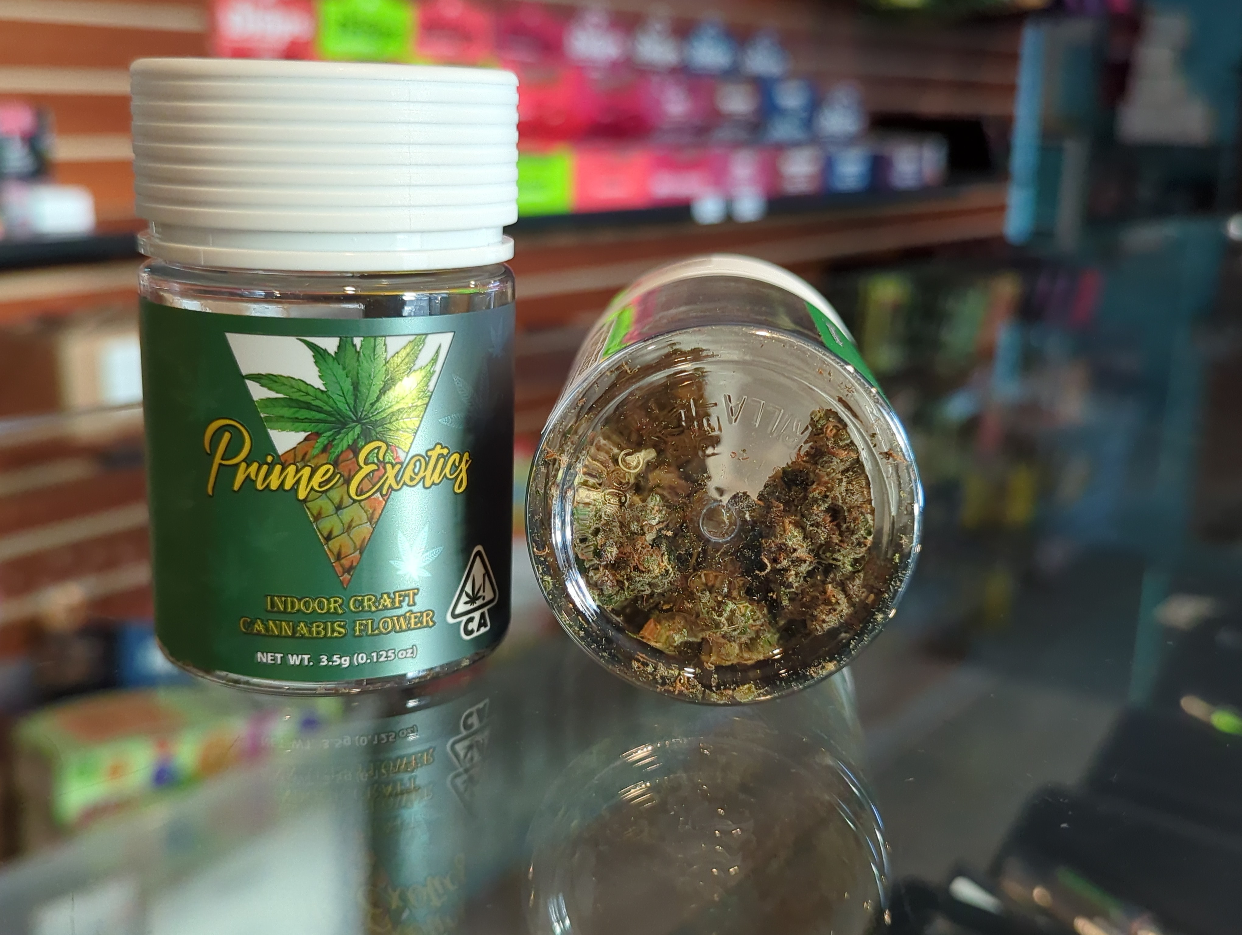 Prime Exotics Garlic Mints 3.5g Flower | Kure Wellness | Cannabis ...