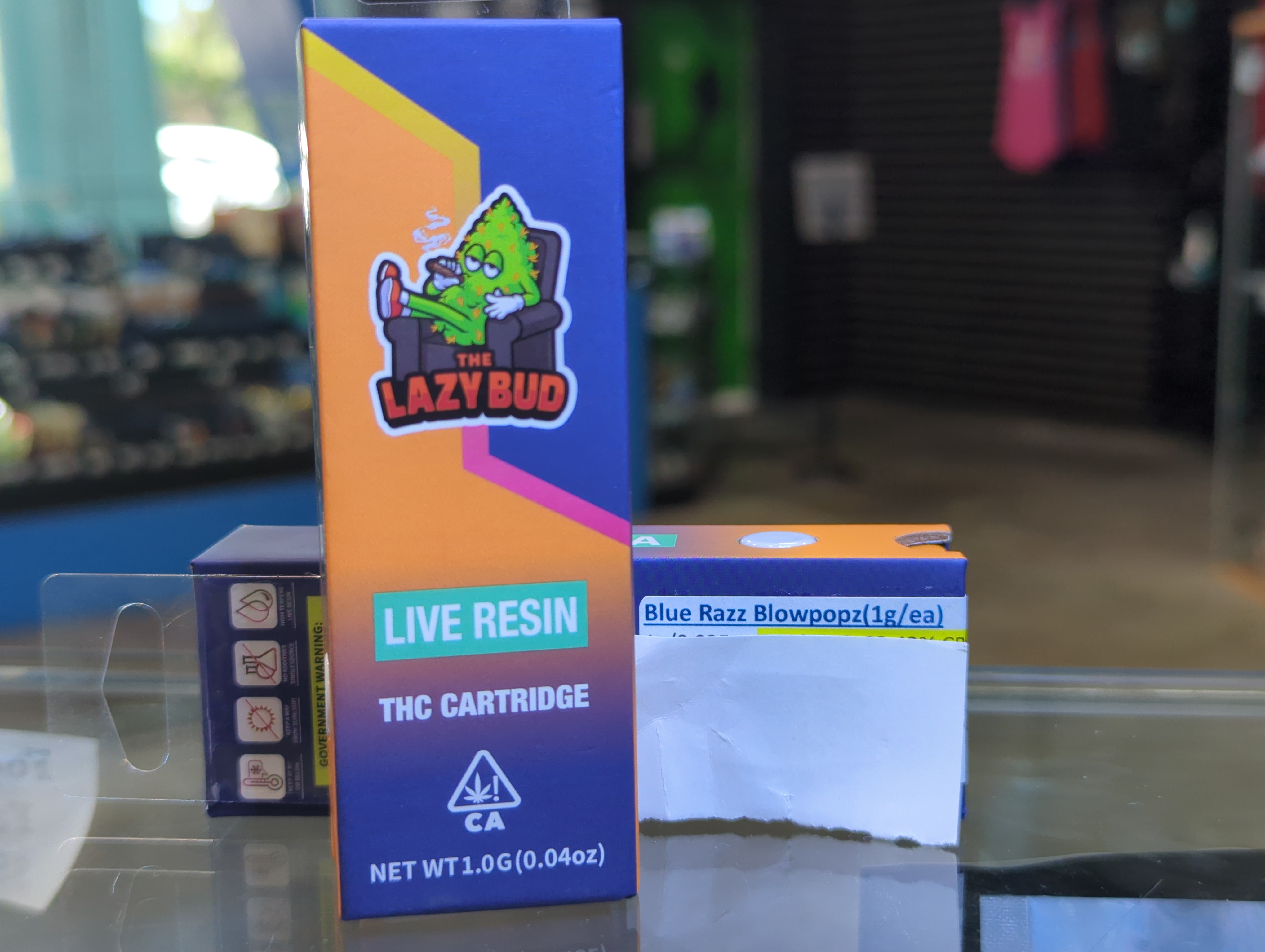 Lazy Buds Blue Razz Pops 1g Cartridge | Kure Wellness | Medical and ...