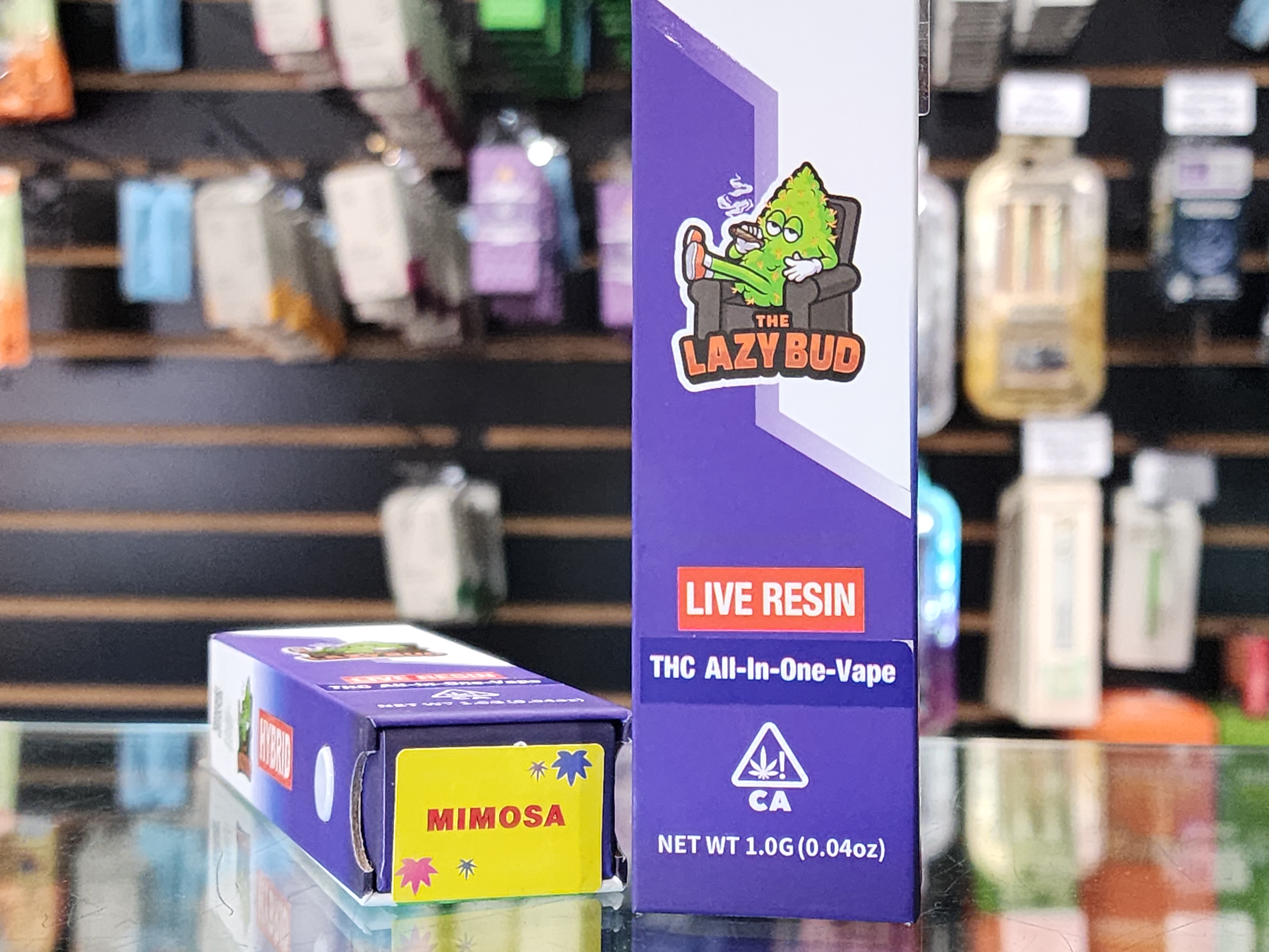 Lazy Buds Mimosa 1g Live Resin All In One Cartridge | Kure Wellness ...