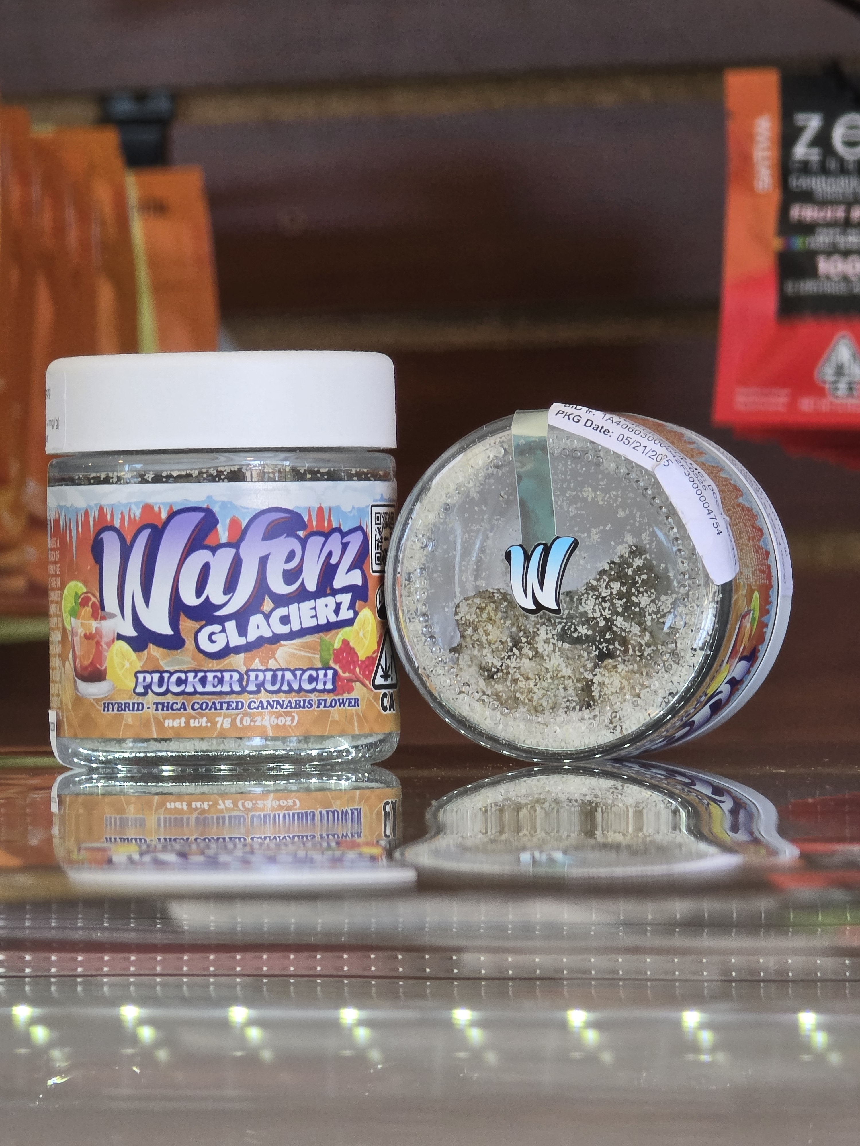 Waferz Glacierz Pucker Punch 7g THCa Infused Flower | Kure Wellness ...