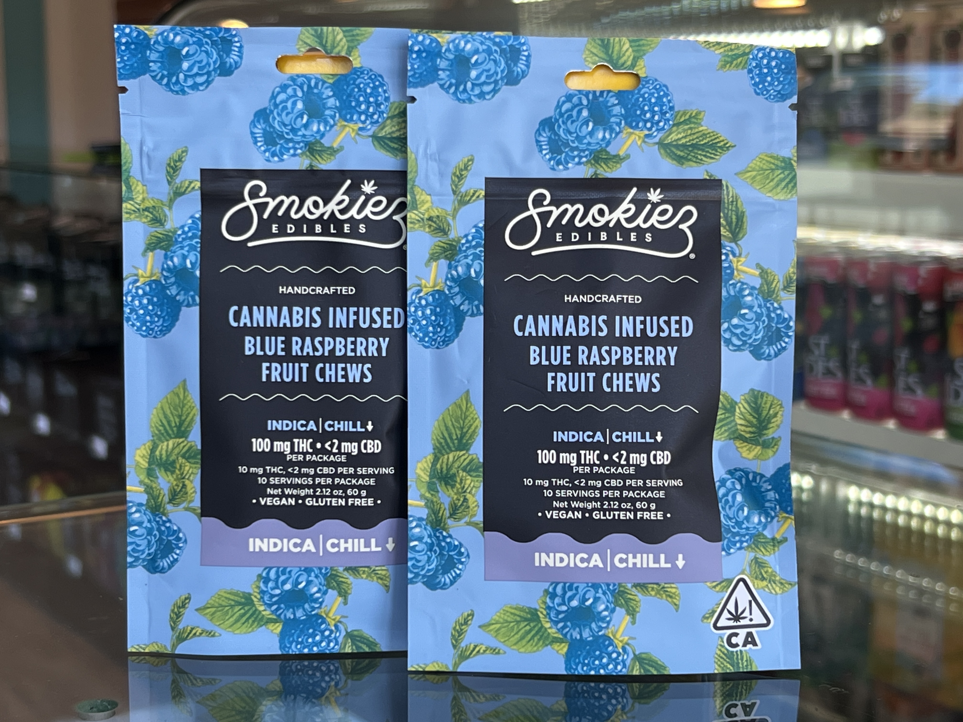 Smokiez Blue Raspberry 100mg THC | Kure Wellness | Cannabis Dispensary ...