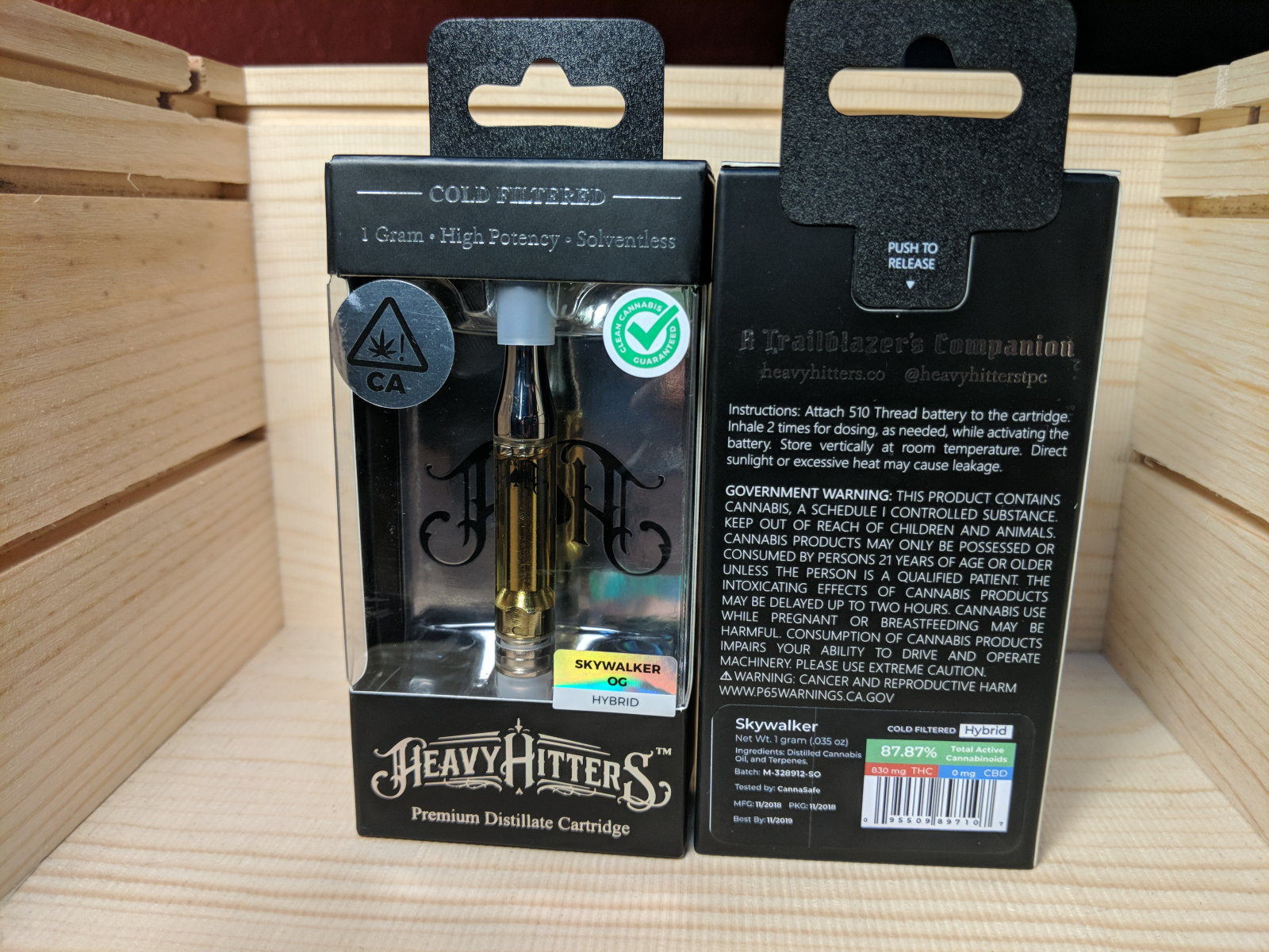 Heavy Hitter: Skywalker 1G (H) | Kure Wellness | Medical Dispensary Heavy Hitter: Skywalker 1G (H) | Kure Wellness | Medical Dispensary