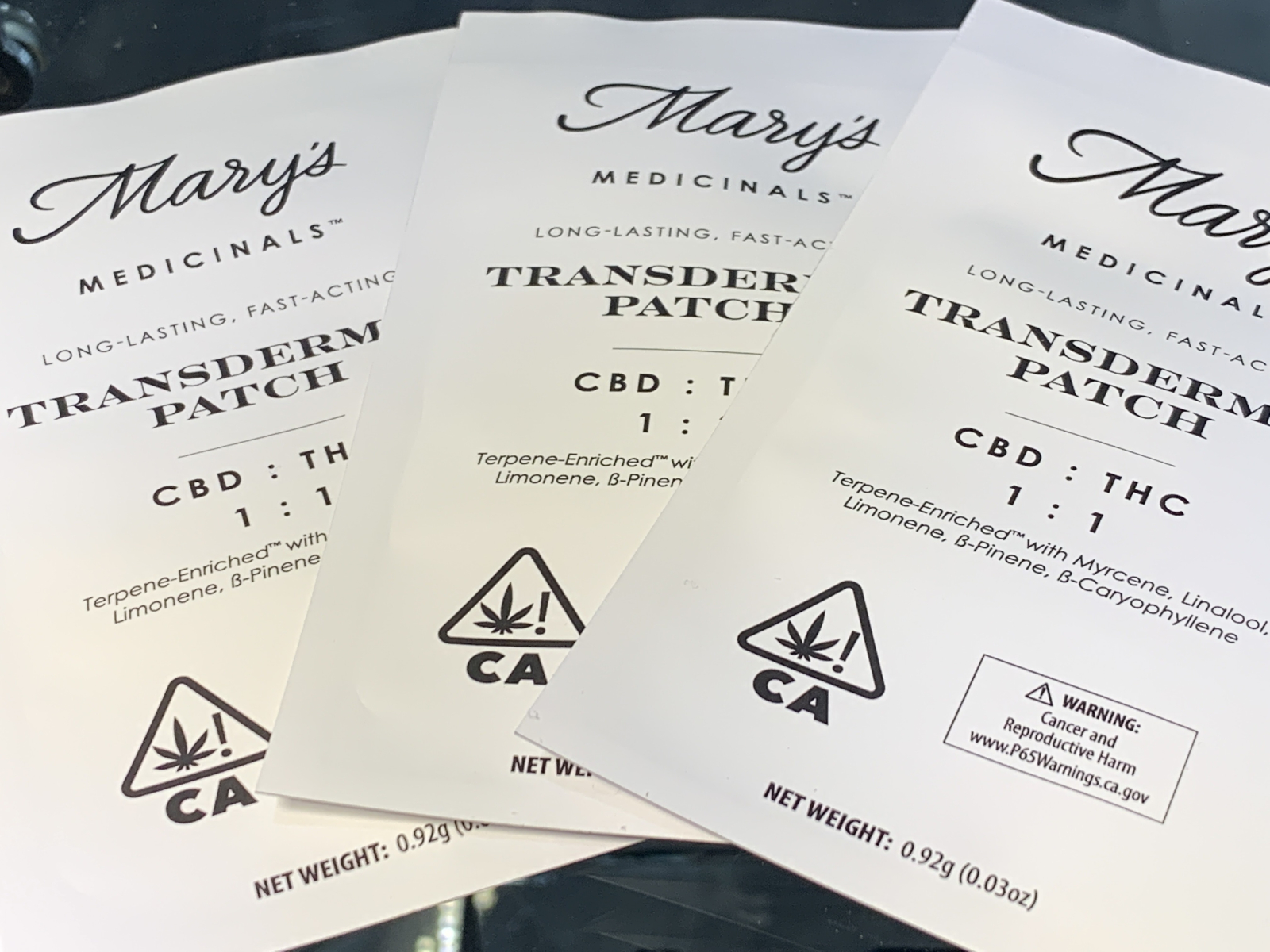 Mary's Medicinals 1:1 CBD:THC Transdermal Patch | Kure Wellness | Medical Dispensary