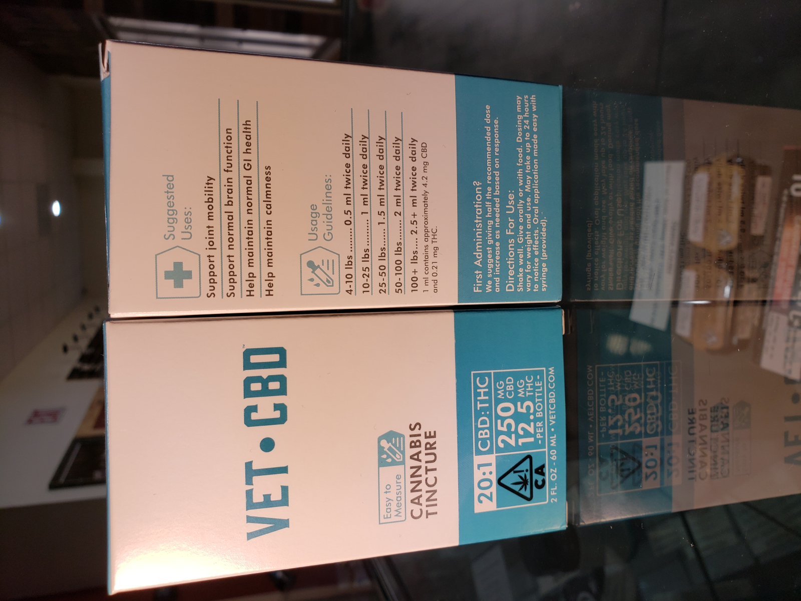Vet CBD 20:1 Pet Tincture 60ML | Kure Wellness | Medical Dispensary