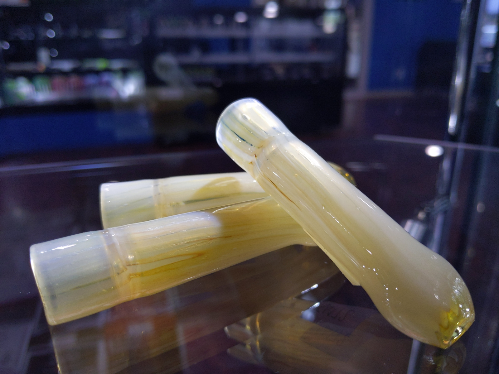 Milk Pink/ white Chillum | Kure Wellness | Medical and Recreational ...