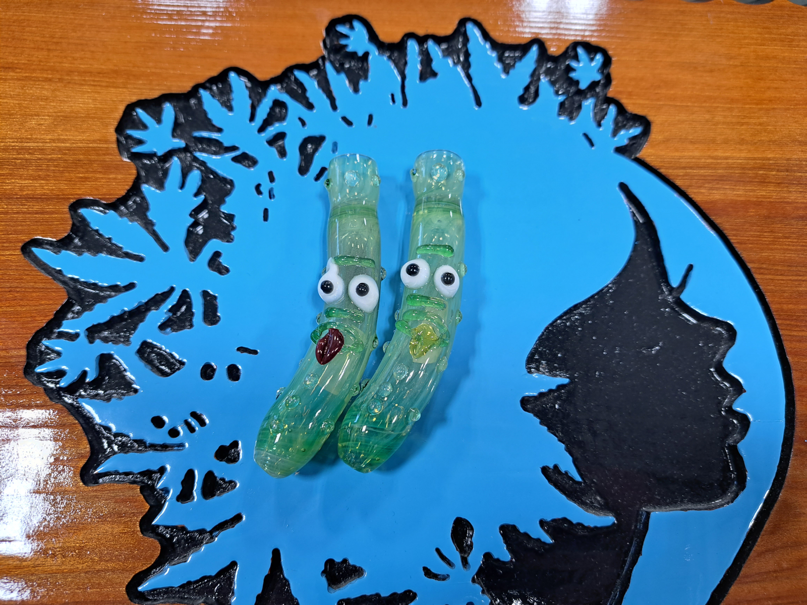 Cucumber Face Chillum | Kure Wellness | Cannabis Dispensary Ukiah ...