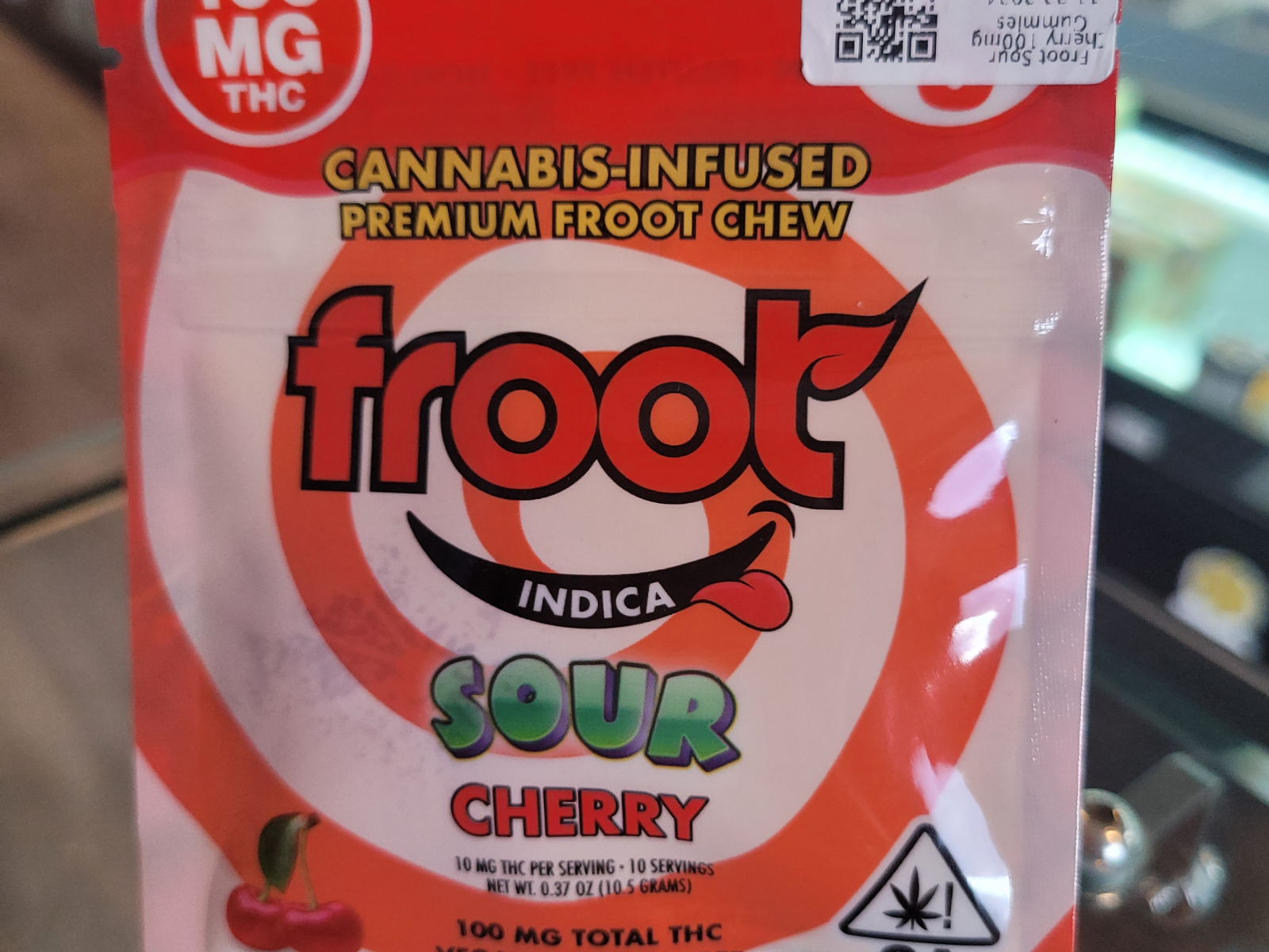 Froot Sour Cherry 100mg Gummies | Kure Wellness | Cannabis Dispensary ...