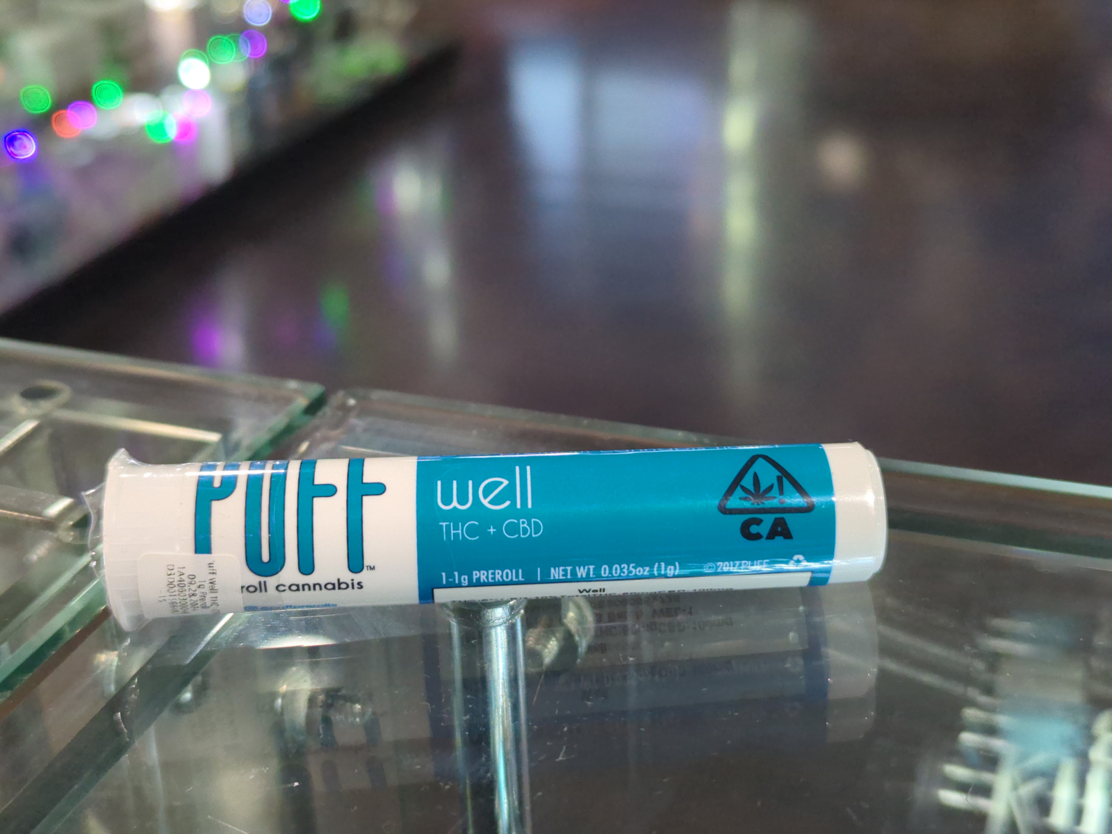 Puff Well THC+CBD 1g Preroll | Kure Wellness | Cannabis Dispensary ...