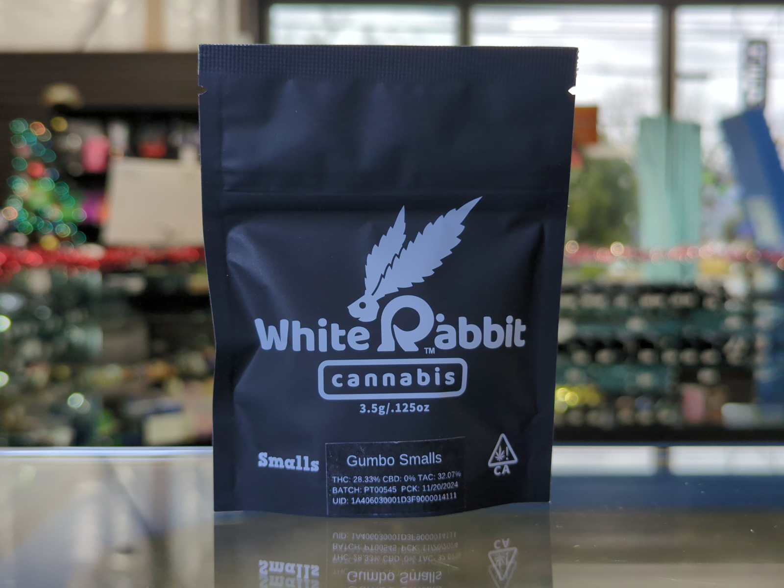 White Rabbit Gumbo Smalls 3.5g Flower | Kure Wellness | Cannabis ...