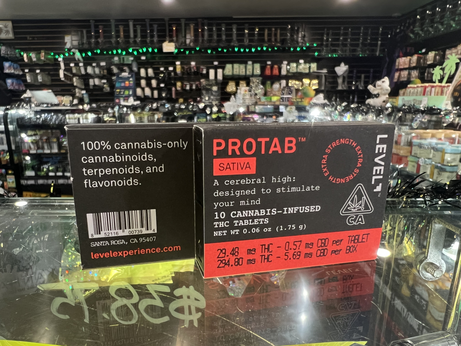 Level Protab Sativa 250mg Sublingual | Kure Wellness | Medical and Recreational Cannabis Dispensary