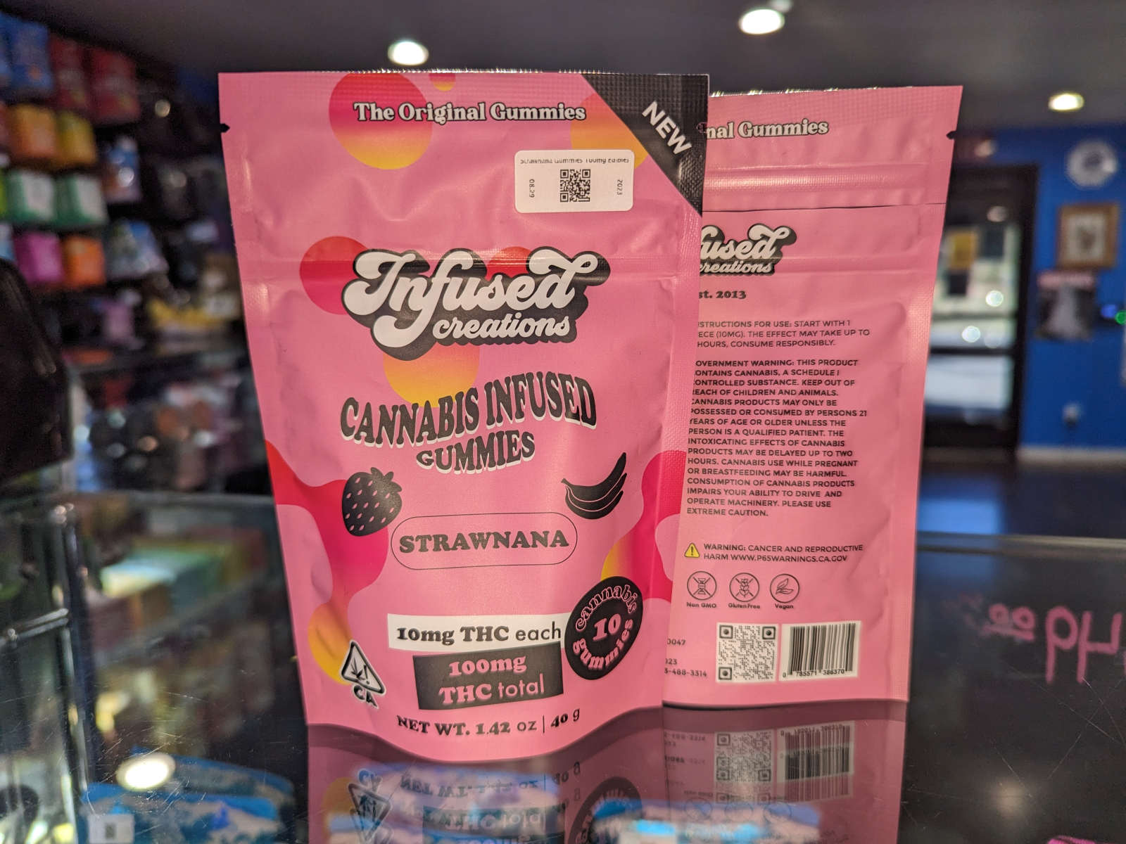 Ouiid Strawnana Gummies 100mg Edibles | Kure Wellness | Medical and ...