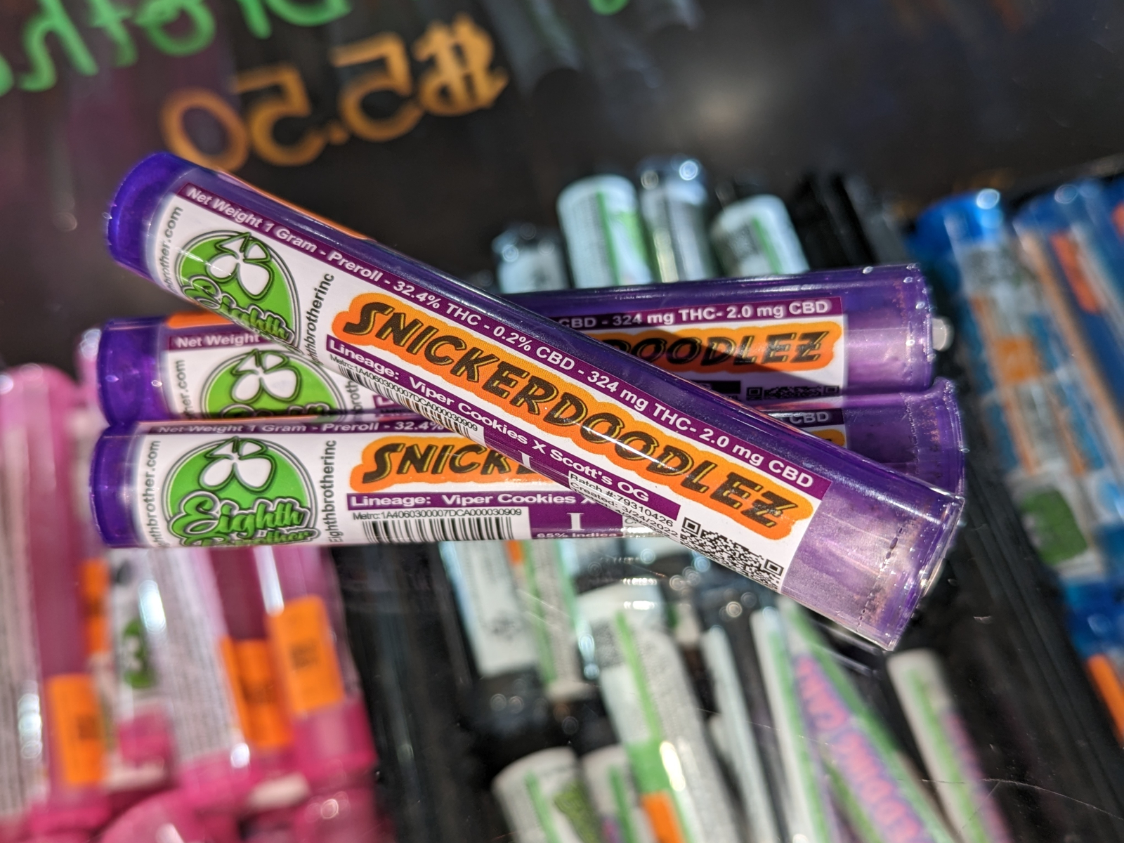 Eighth Brother Snickerdoodlez 1g Preroll | Kure Wellness | Cannabis ...