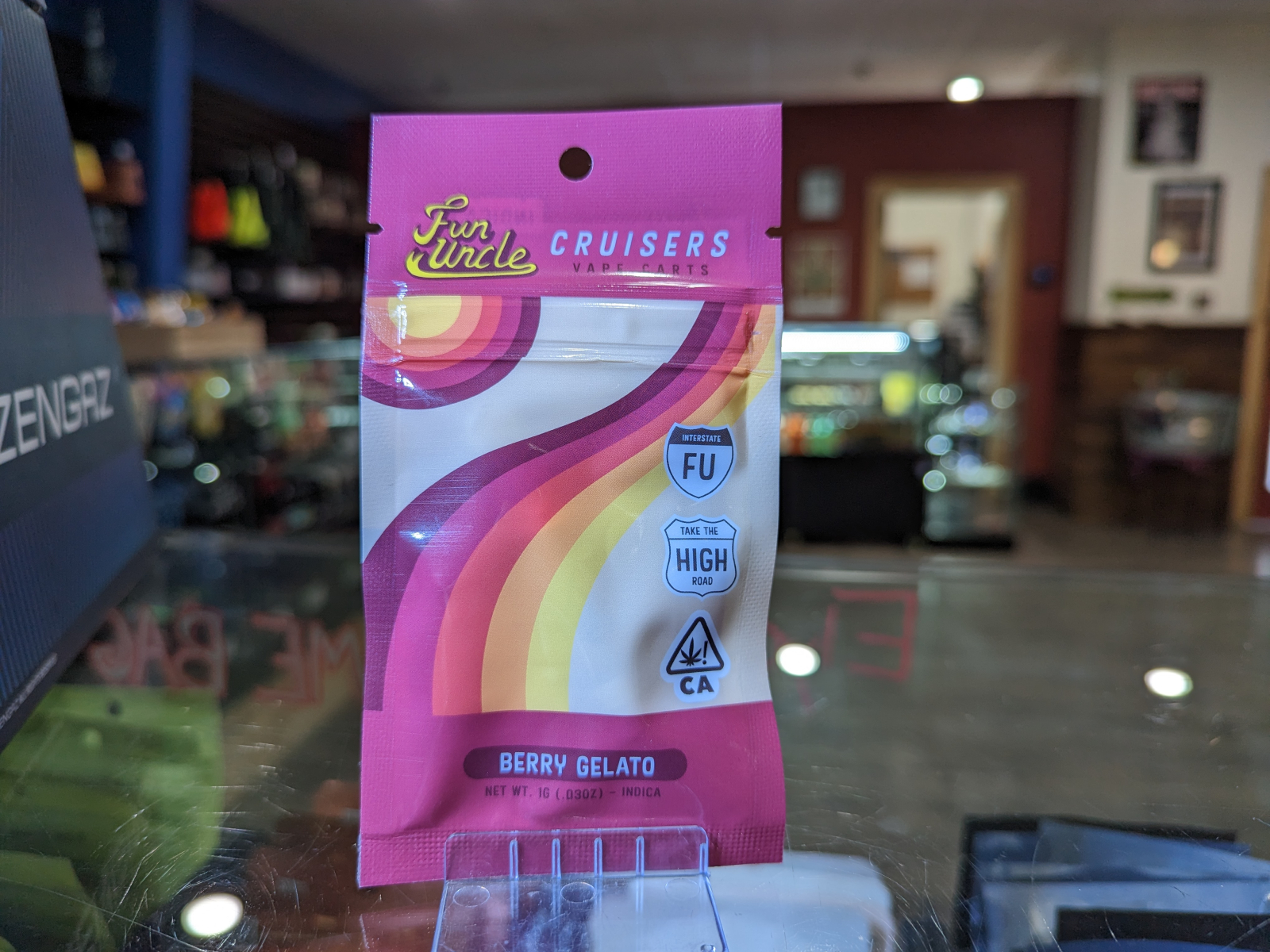 Fun Uncle Cruiser Berry Gelato 1g Cartridge | Kure Wellness | Cannabis ...