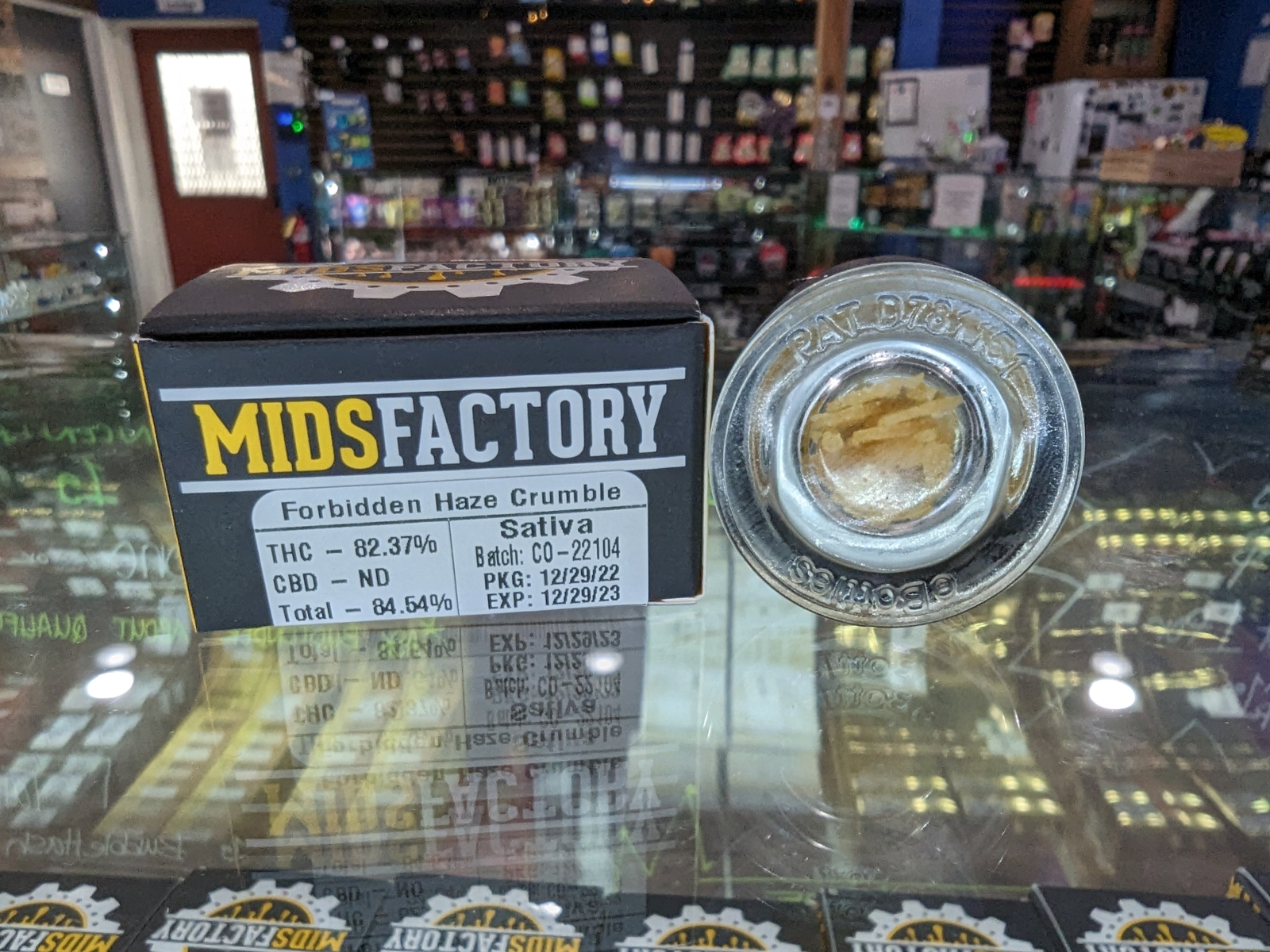 Midsfactory Forbidden Haze 1g Cured Resin Crumble | Kure Wellness ...