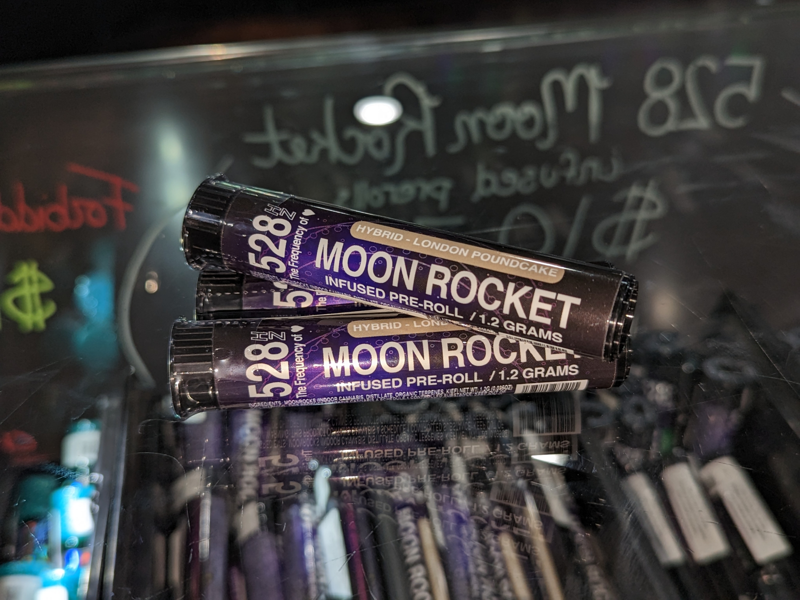 528 "Moon Rocket" London Poundcake 1.2g Infused Preroll | Kure Wellness ...