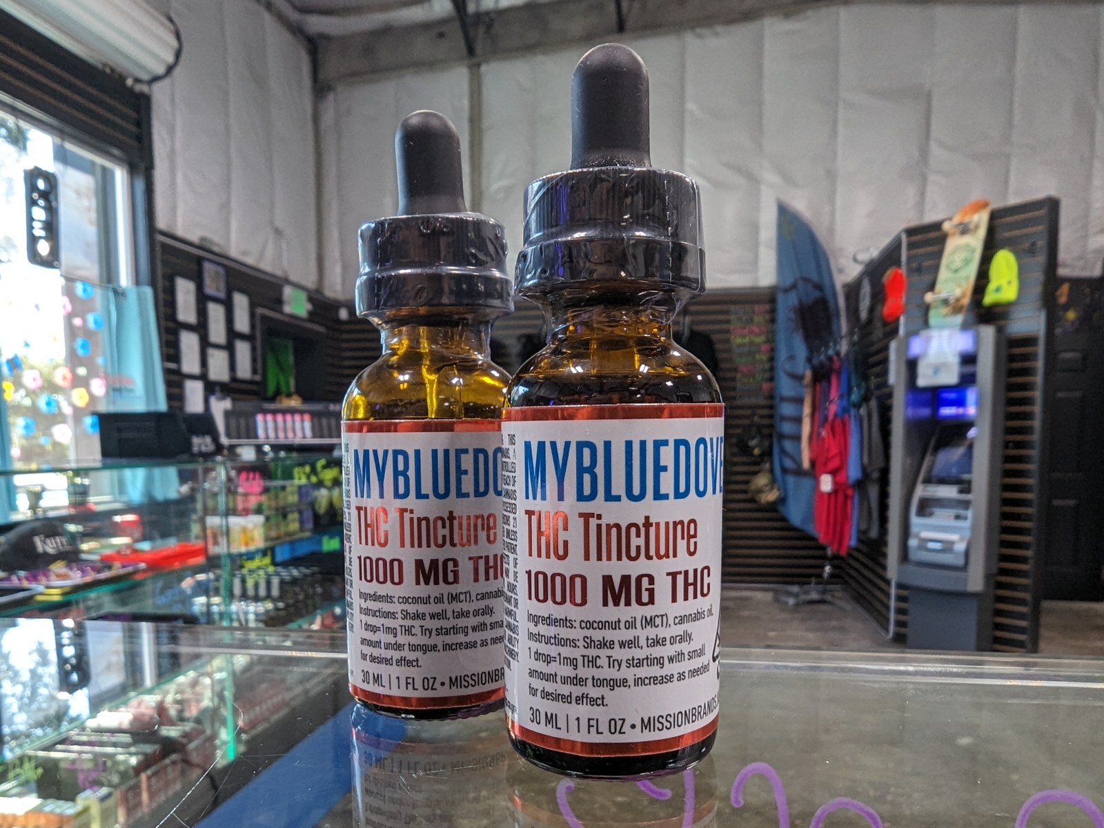 My Blue Dove 1000mg THC Tincture | Kure Wellness | Medical and ...