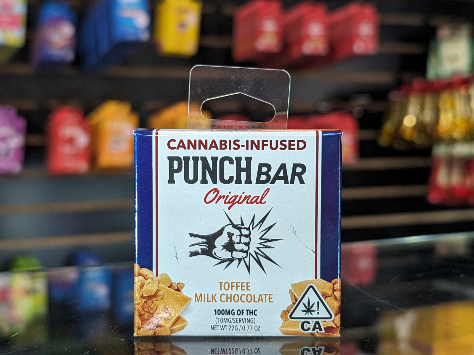 Punch Original Toffee Milk Chocolate Bar 100mg | Kure Wellness ...