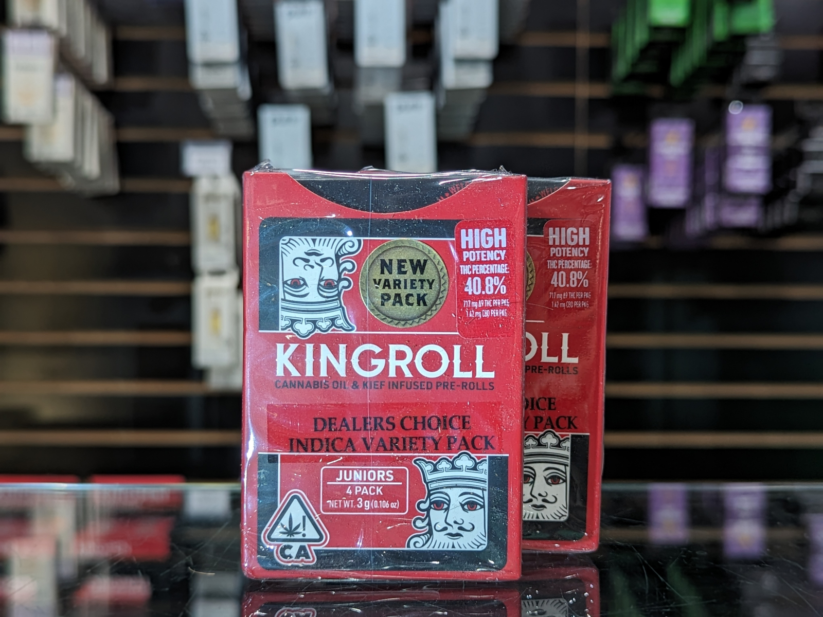 Kingroll Jr. Indica Variety 4-Pk 0.75g Infused Preroll | Kure Wellness ...