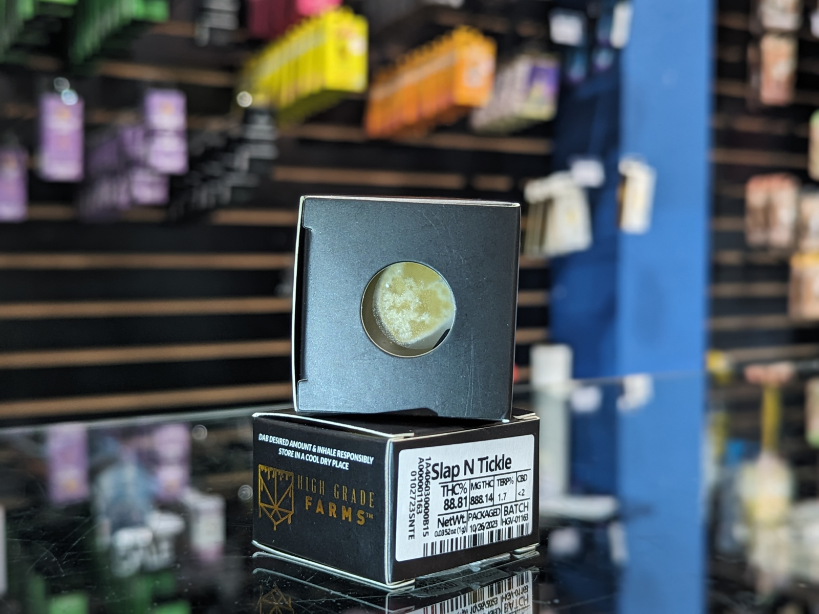 High Grade Farms Slap N Tickle 1g Batter Concentrate | Kure Wellness ...