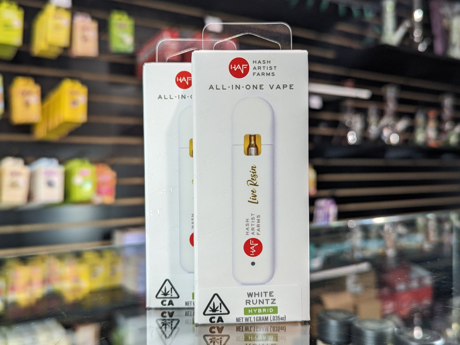 Hash Artist Farms White Runtz 1g Live Resin All in One Cartridge | Kure ...