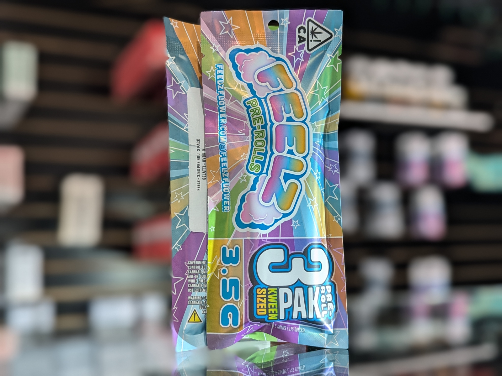 Feelz Gelatti 3.5g Preroll 3-Pack | Kure Wellness | Cannabis Dispensary ...