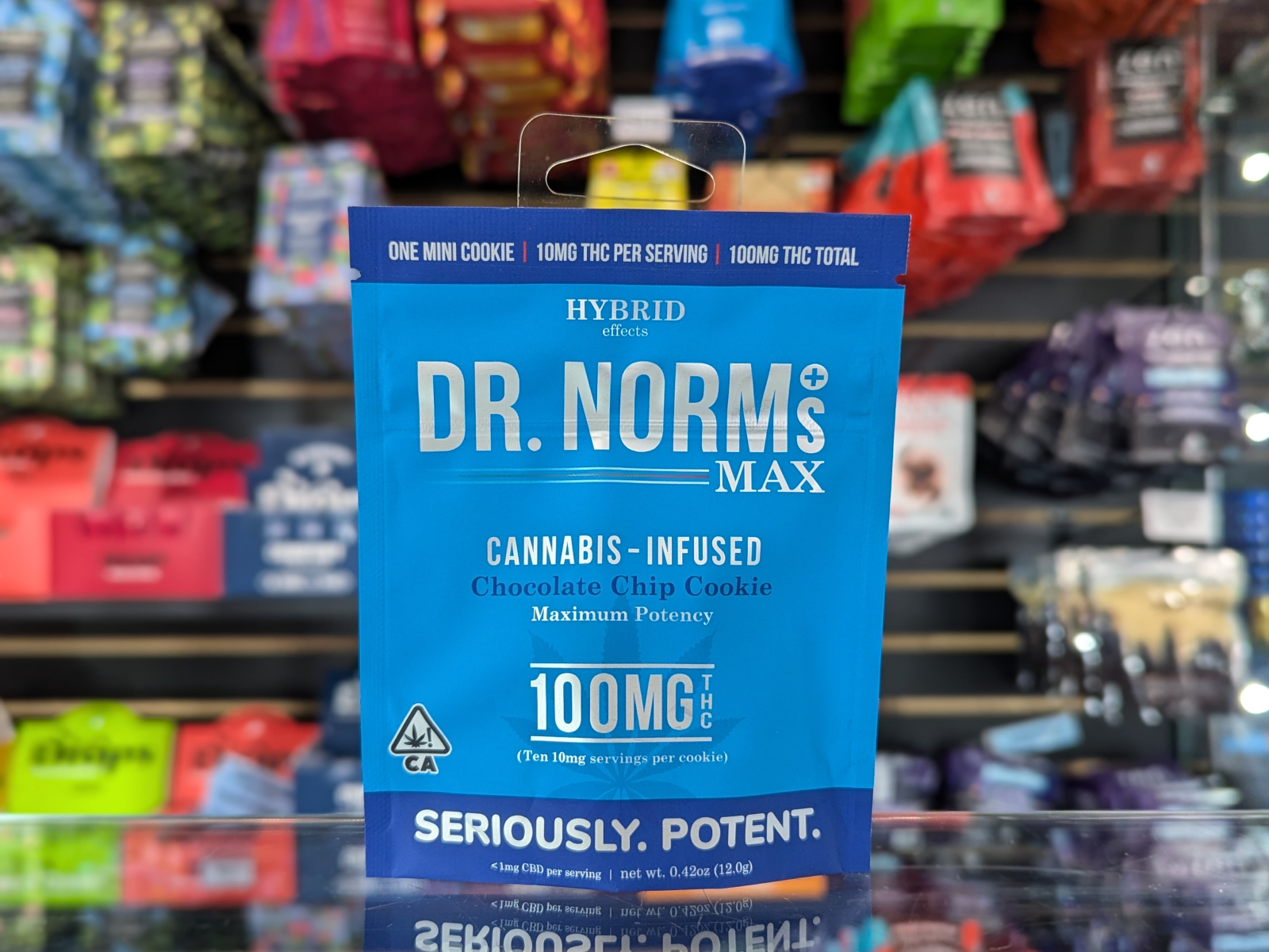 Dr. Norm's MAX 100mg Chocolate Chip Cookie | Kure Wellness | Cannabis ...