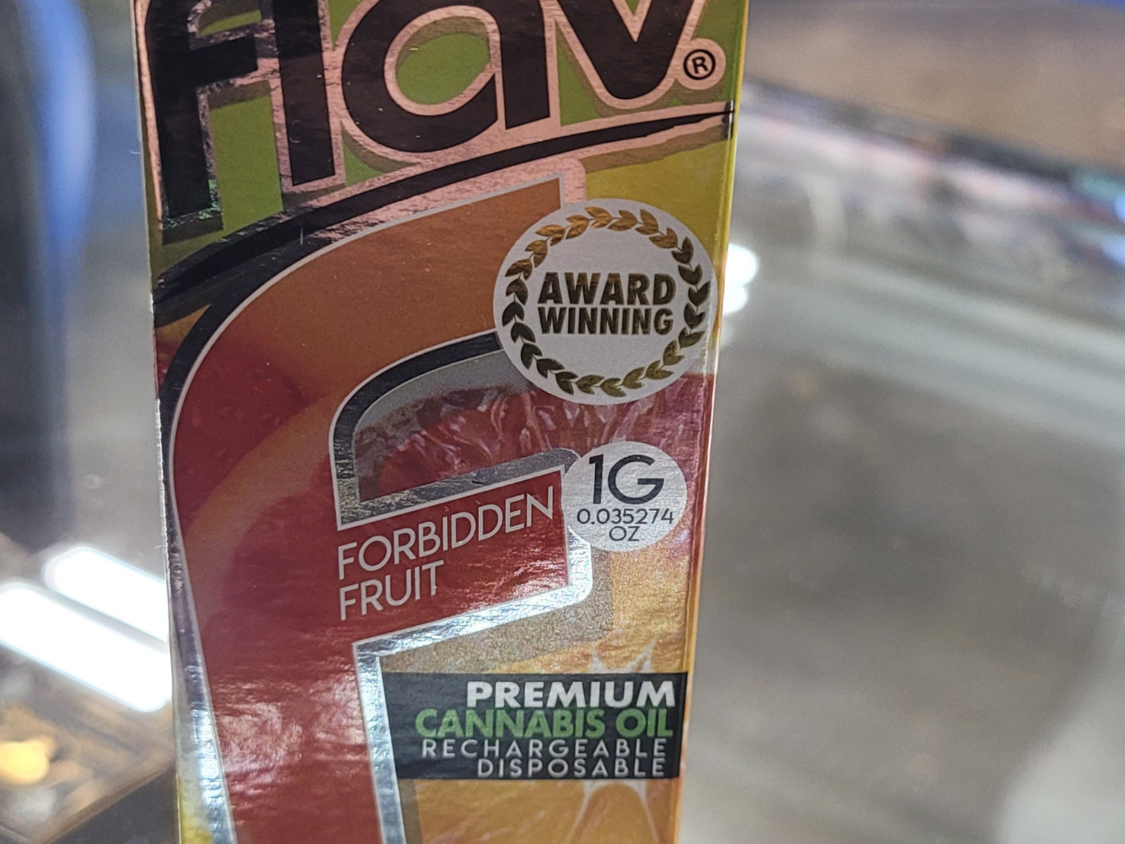 Flav Forbidden Fruit 1g Disposable Pod | Kure Wellness | Medical and ...