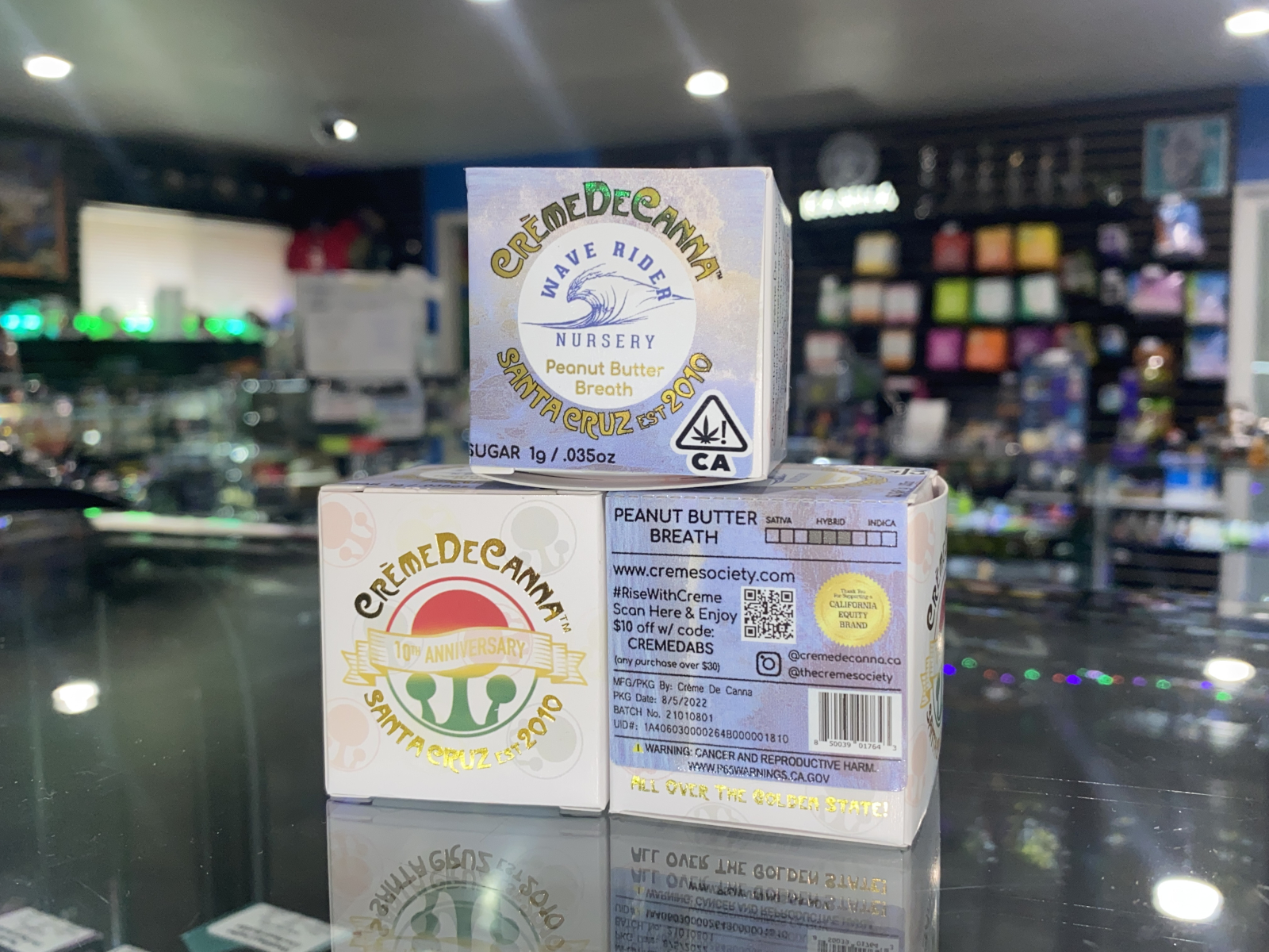 CREME DE CANNA Peanut Butter Breath Sugar 1g Concentrate | Kure ... CREME DE CANNA Peanut Butter Breath Sugar 1g Concentrate | Kure ...