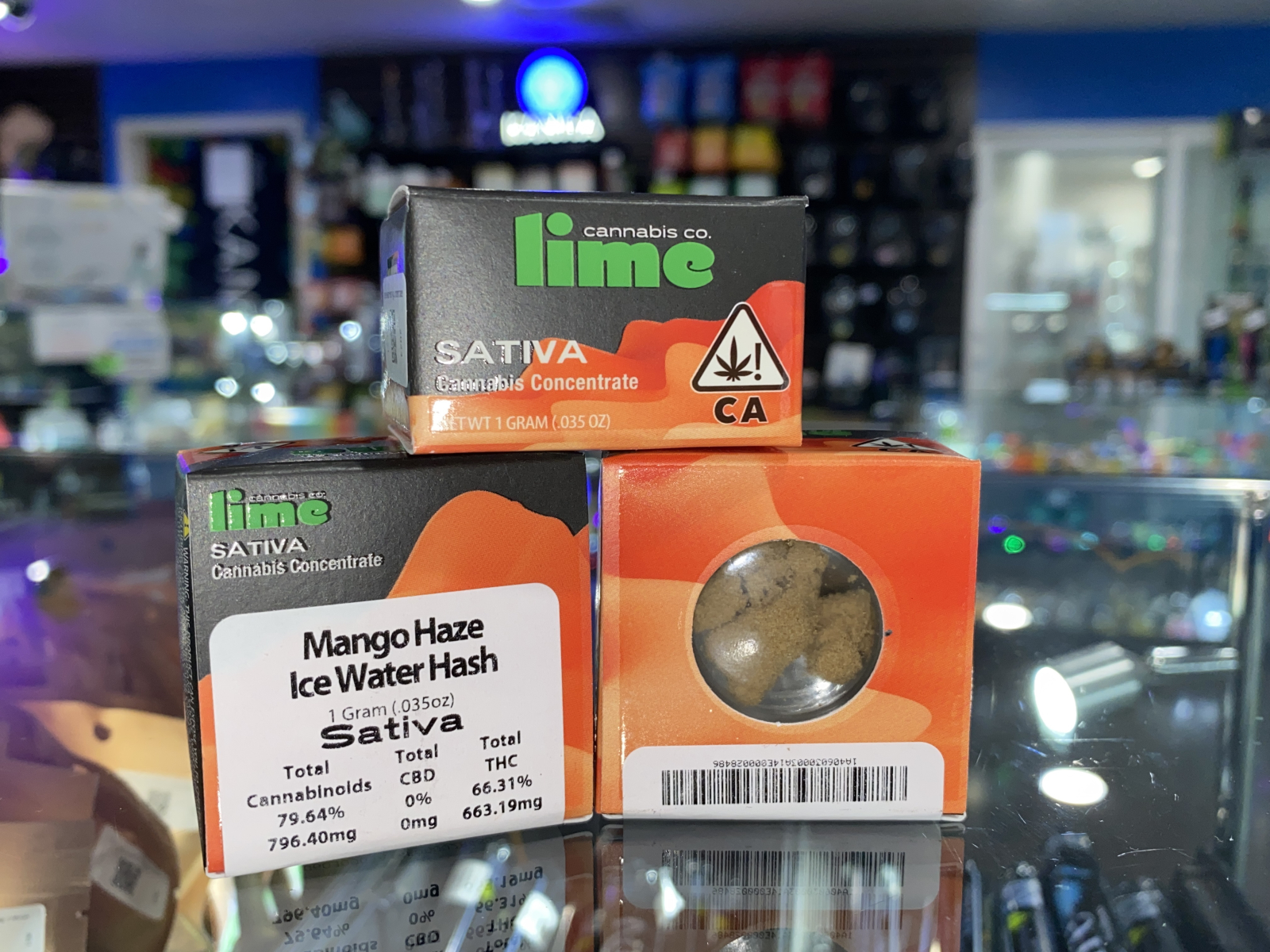 Lime Mango Haze Ice Water Hash 1g Concentrate | Kure Wellness ...