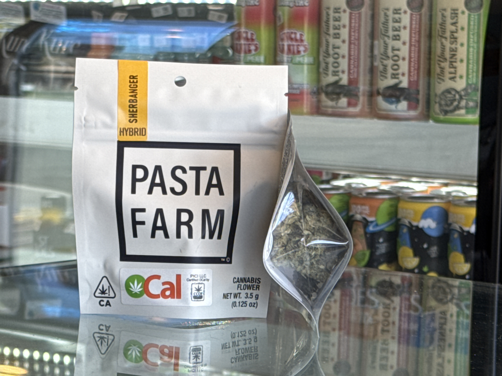 Pasta Farms Sherbanger 3.5g Flower | Kure Wellness | Cannabis ...