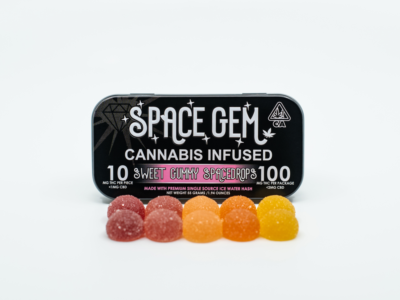 Space Gem Sweet Space Drops 100mg THC | Kure Wellness | Medical Dispensary