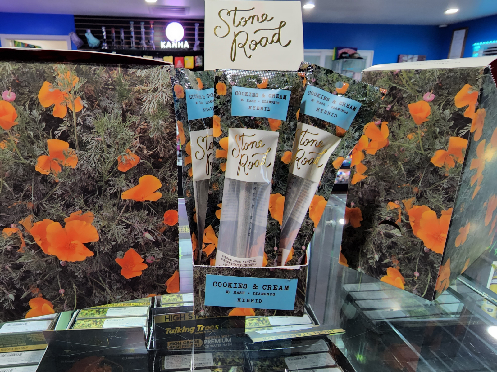 Stone Road Cookies & Cream Hash & Diamonds Infused 1g Preroll | Kure ...