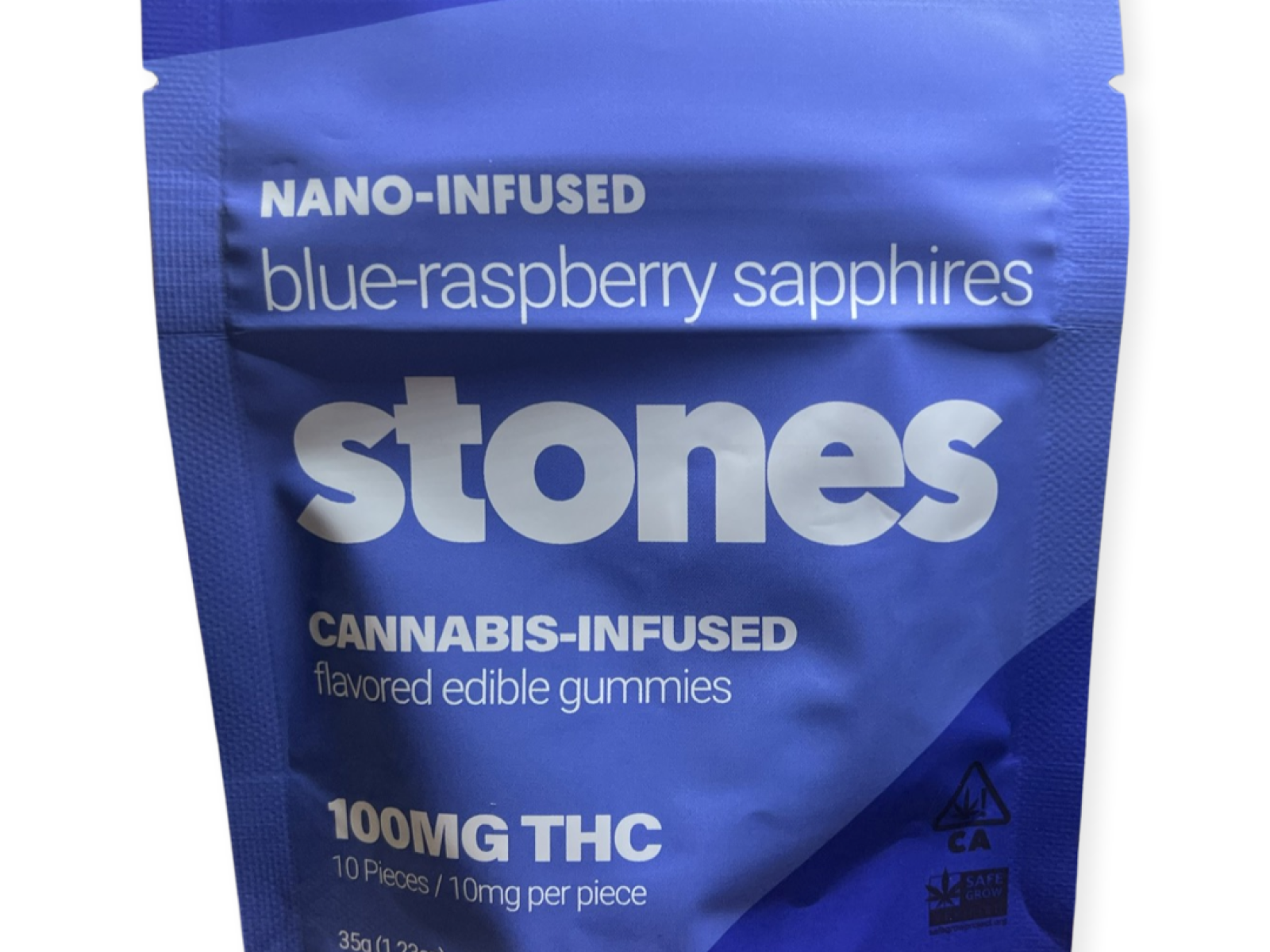 Stones Blue Raspberry 100mg Gummies BOGO $1. | Kure Wellness | Cannabis ...